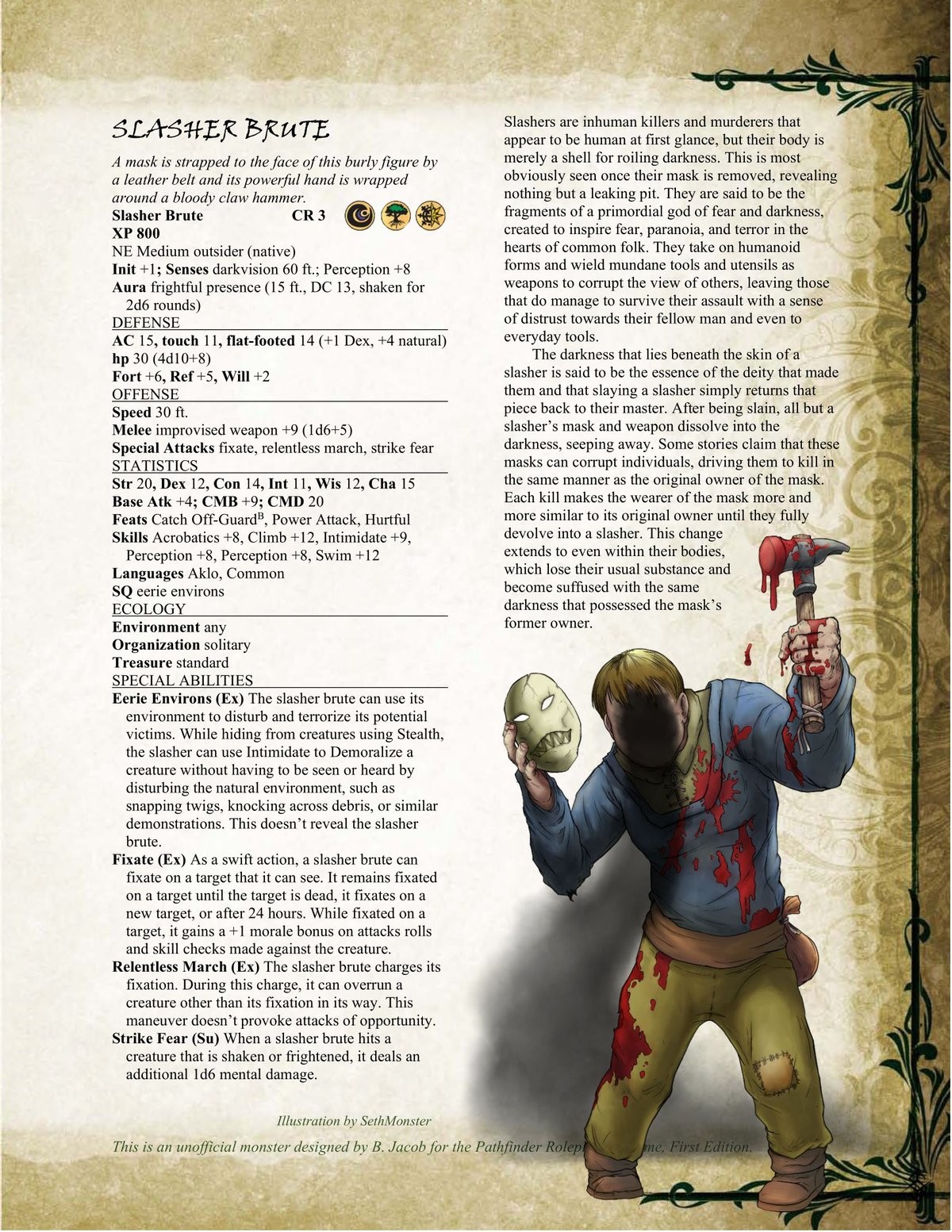 Pathfinder: Pathfinder: Pathfinder stuff